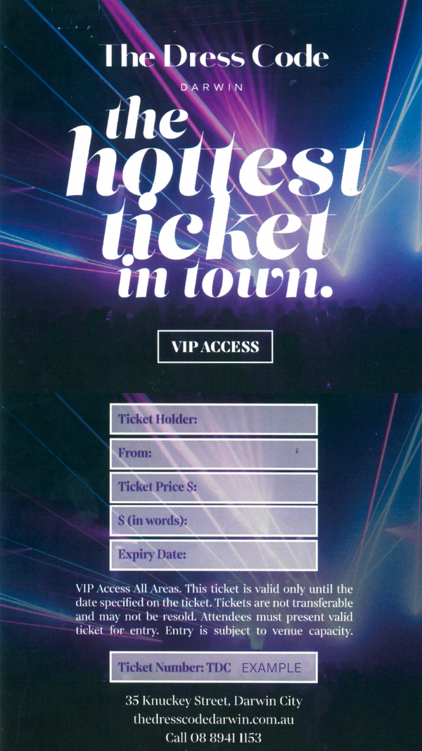 The Dress Code Gift Voucher – The Dress Code Darwin